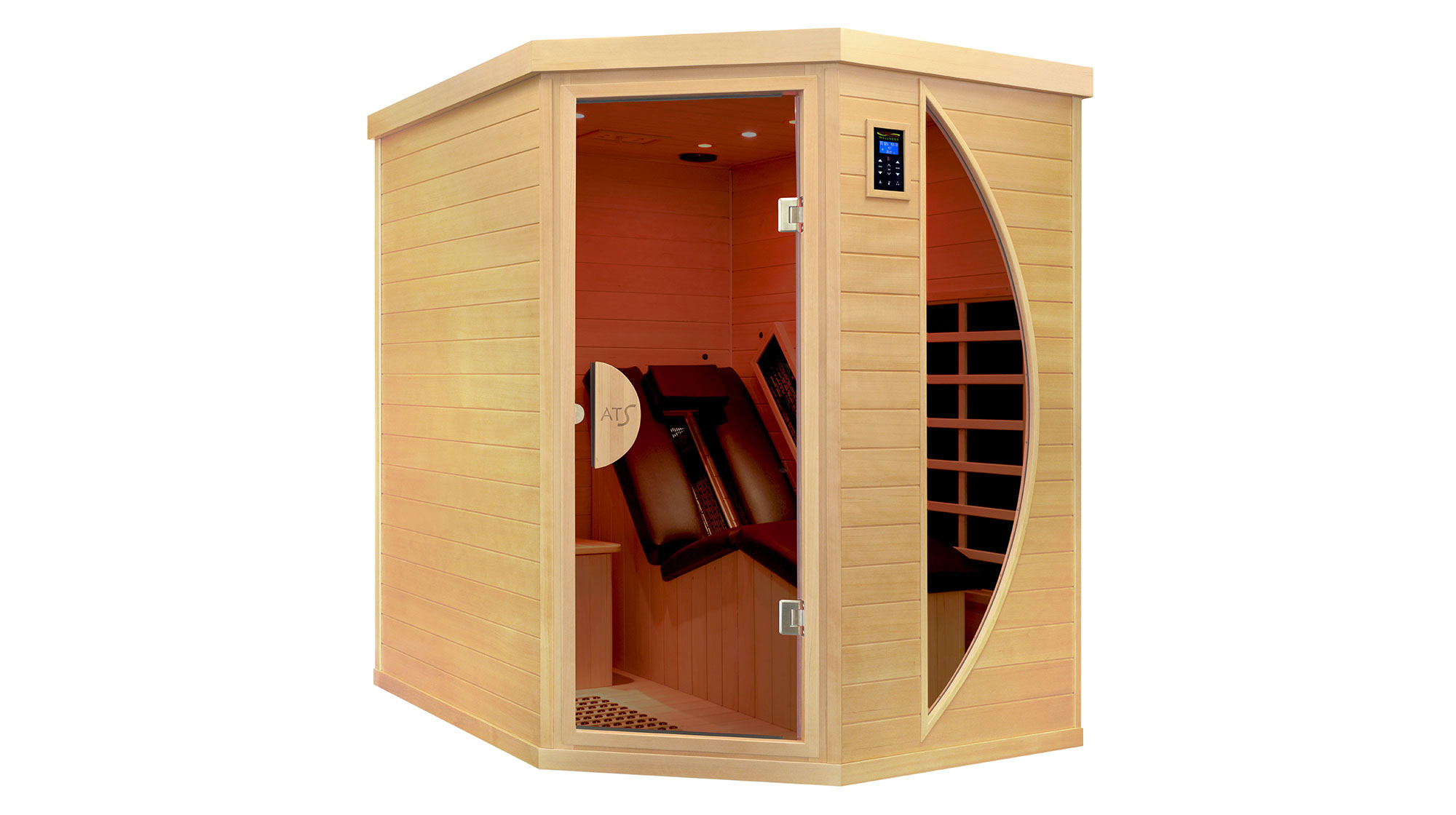 Cabines infrarouges avec chaise longue ATS-Relax 1 R - la cabine ...