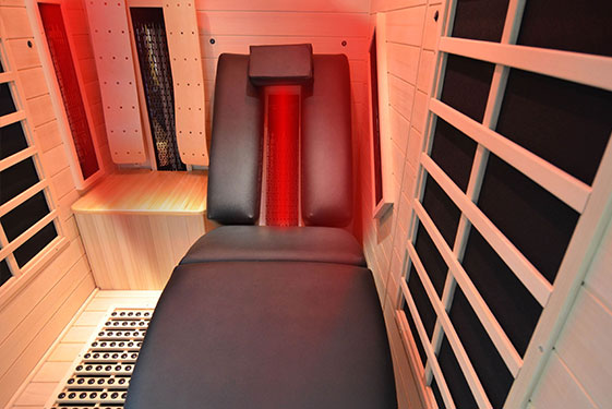 Cabines infrarouges avec chaise longue ATS-Relax 1 R - la cabine ...